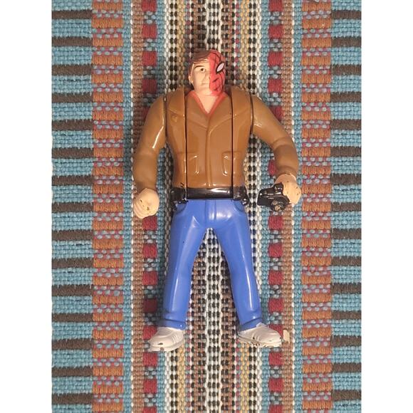 Marvel | Toys | Marvel Toy Biz 995 Spider Man Peter Parker Flip Head375 ...
